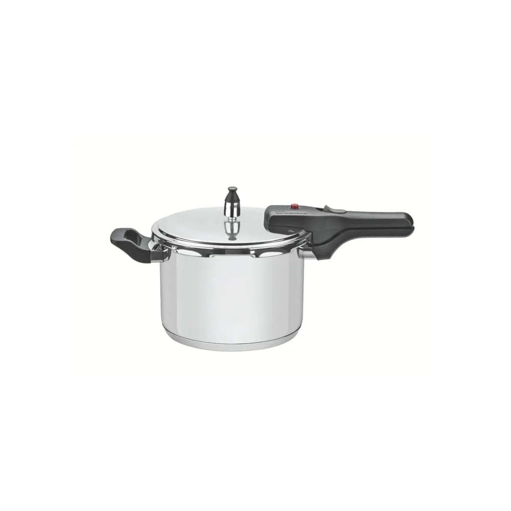 Panela de Pressão Tramontina Brava Inox com Fundo Triplo 20cm 4,5L