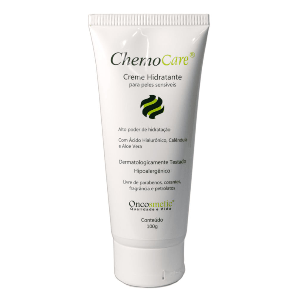 Oncosmetic Chemocare Creme Hidratante Para Peles Sensíveis 100g