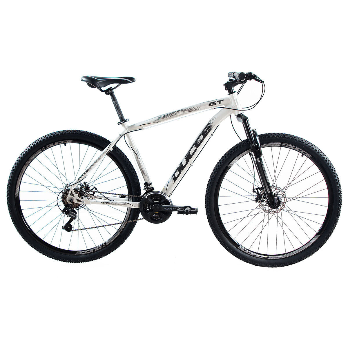 Bicicleta Vision GT X1 Aro 29 Branco/Preto - Ducce 117 - Le biscuit