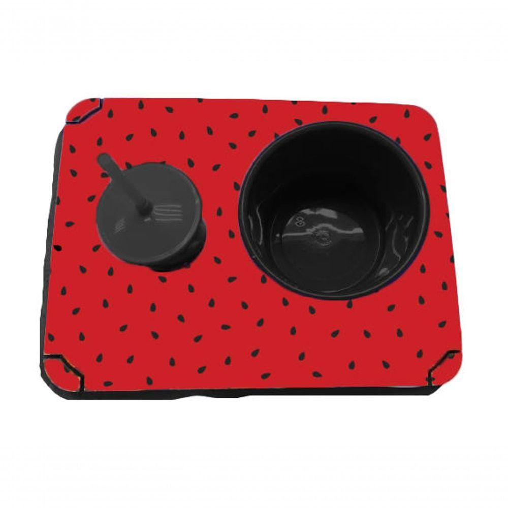 Almofada Pipoca Com Balde + 1 Copo Caroço De Melancia - Le biscuit