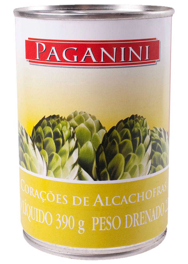 Coração de Alcachofra Paganini 390g