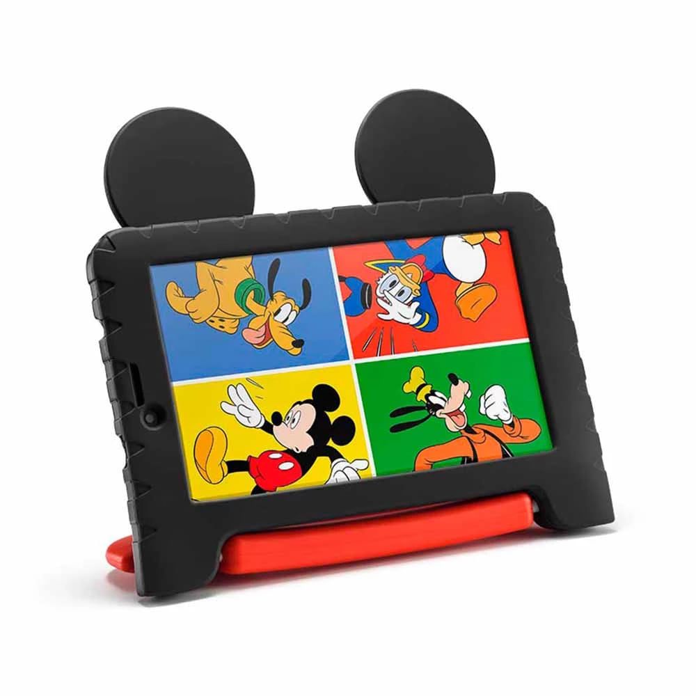 Tablet Multilaser Mickey Mouse Plus 16GB Tela 7" Câmera 2MP NB314 Preto ...