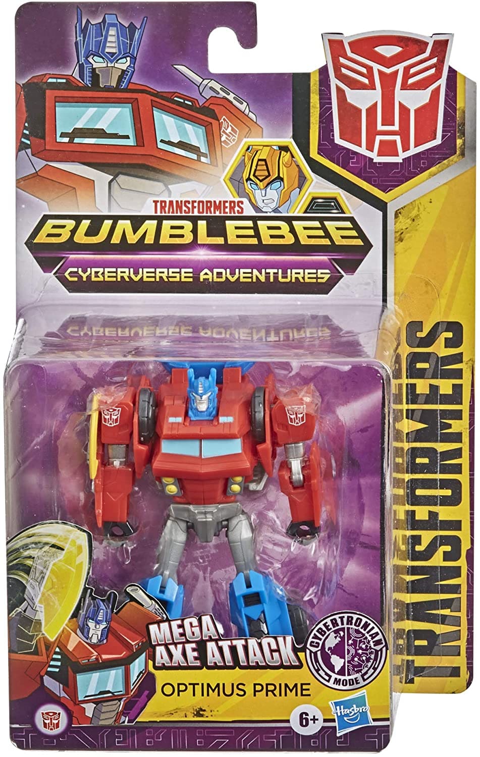 Boneco Optimus Prime Transformers Cyberverse Warrior - Le biscuit