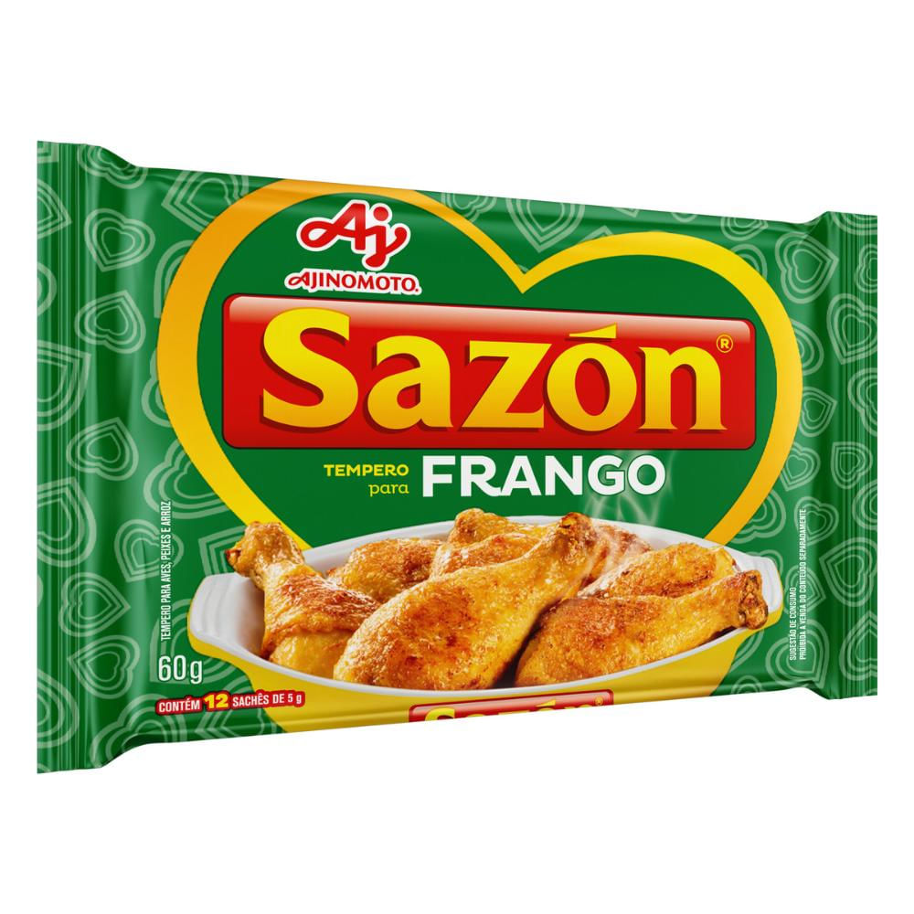 Tempero em pó sazón® sabor frango 60g