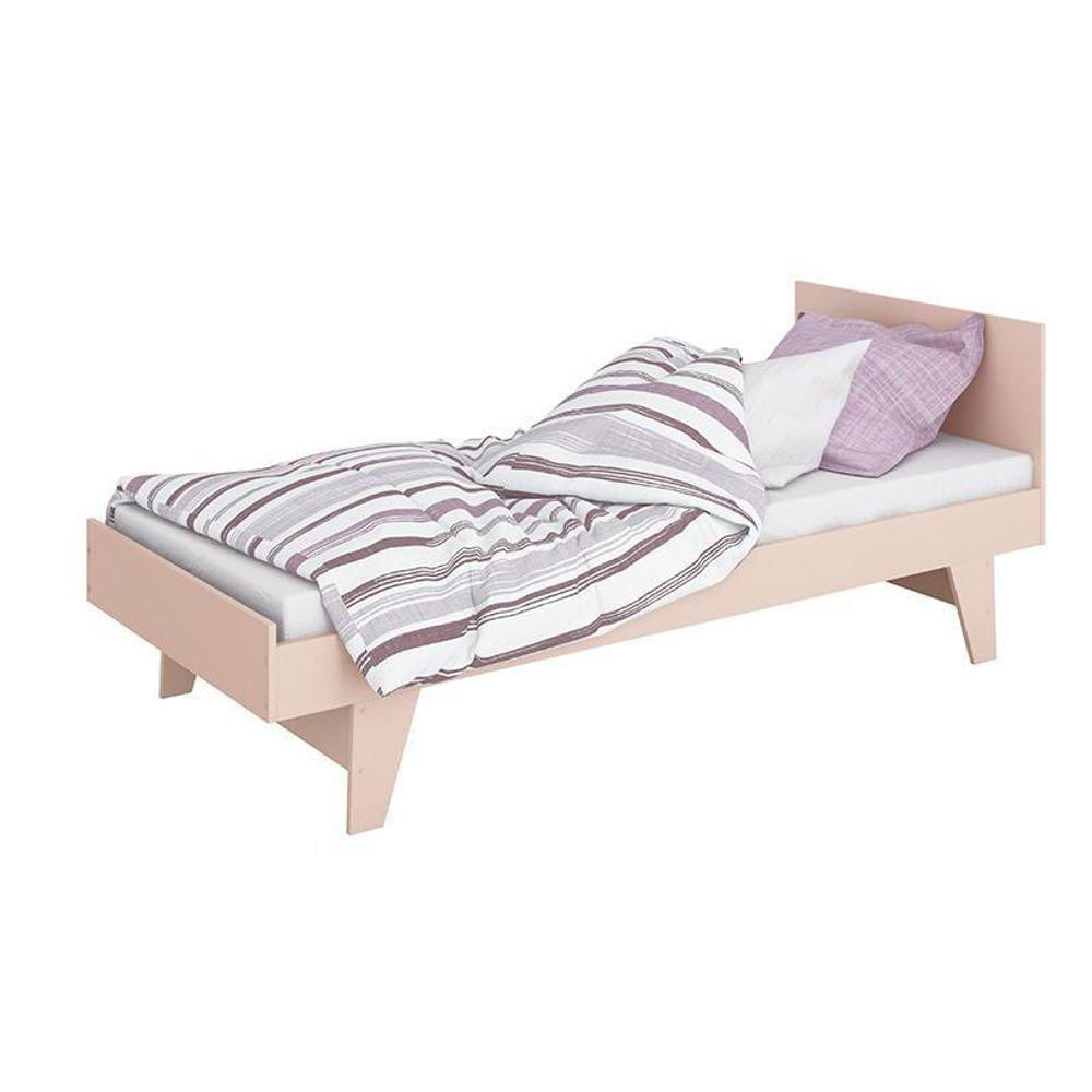 Berço Americano Multifuncional Prince Rosa Fosco - Reller Móveis Rosa ...