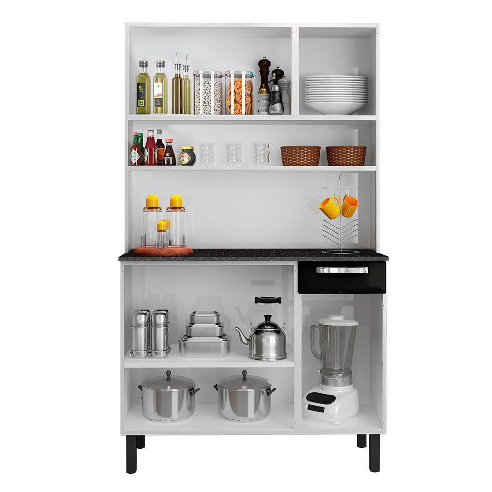 Armário De Cozinha Rose 6 Portas 1 Gaveta I3g1-105 Itatiaia