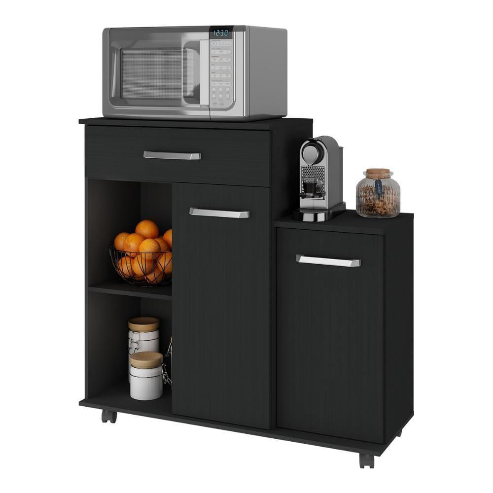 Armário De Cozinha Balcão Multiuso Para Microondas Multimóveis Mp2189 ...