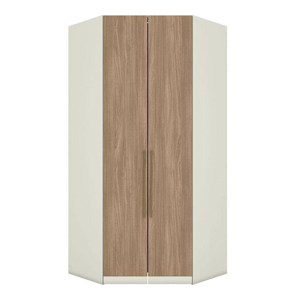 Armário De Canto Closet 2 Portas Predileto Areia Jequitibá - Henn