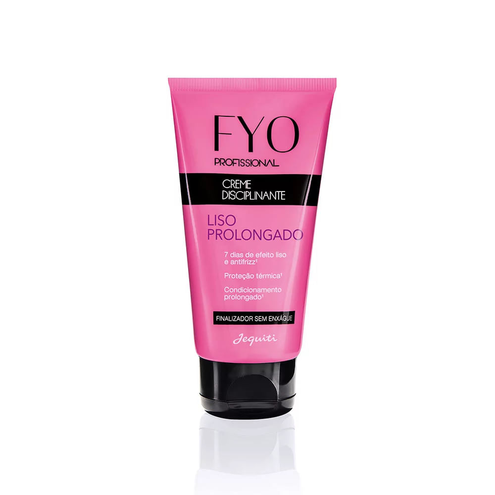Creme Disciplinante Jequiti Fyo Profissional Liso Prolongado 80ml