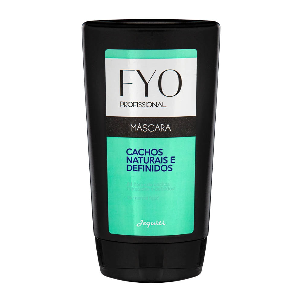 Máscara Hidratante Jequiti Fyo Profis Cachos Naturais e Definidos 150g ...