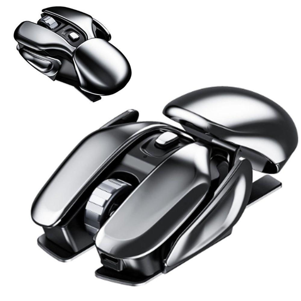Mouse Inox Usb Sem Fio - Resolução Ajustável