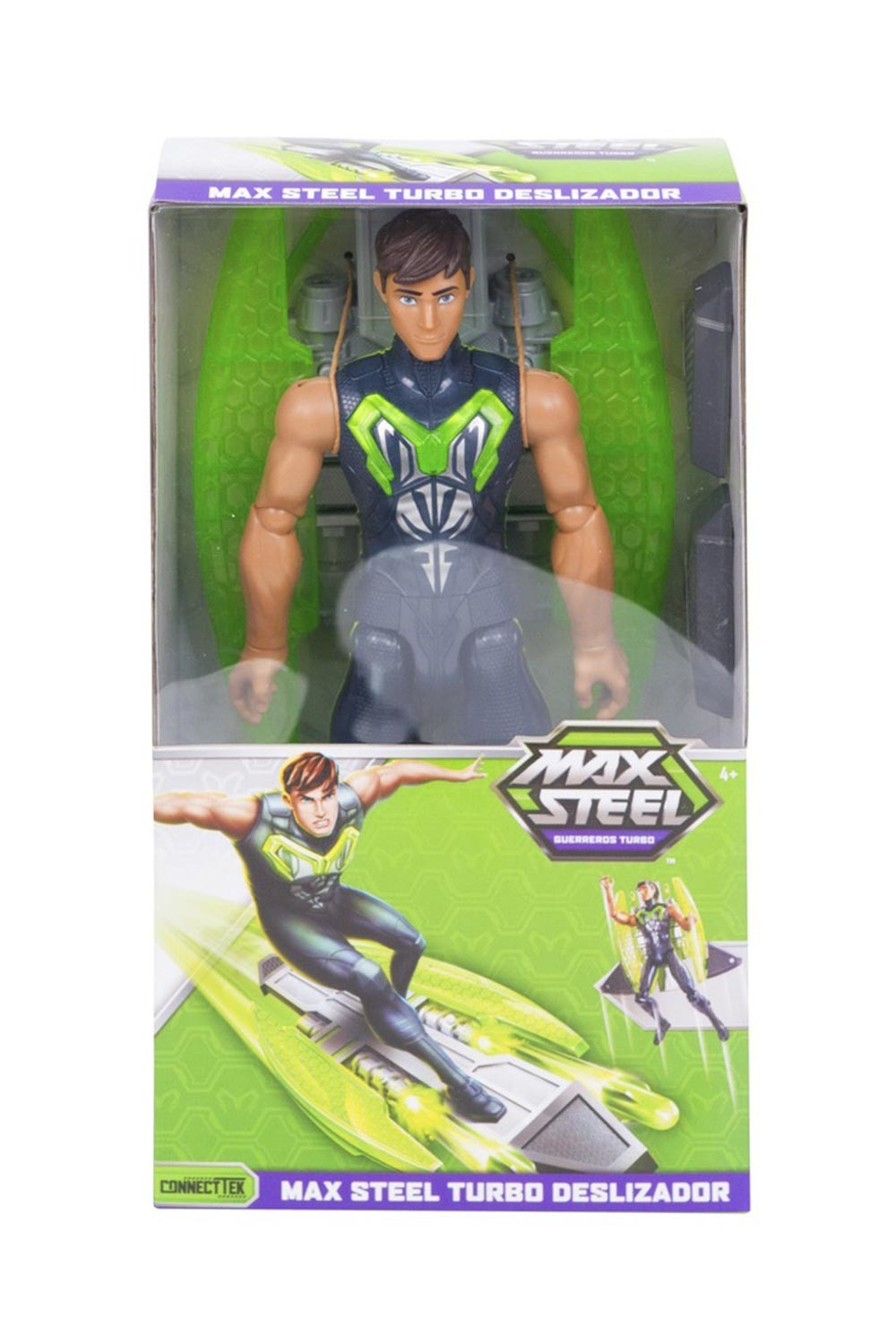 Boneco Max Steel Turbo Surf Max Mattel - Le biscuit