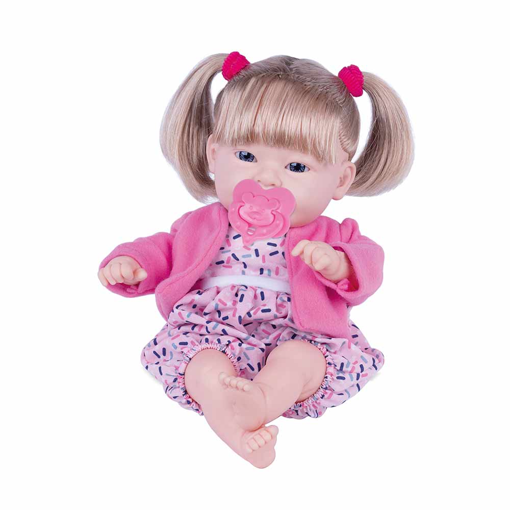 Boneca Super Toys Dolls Collection Bebê Feliz 436 - Le biscuit