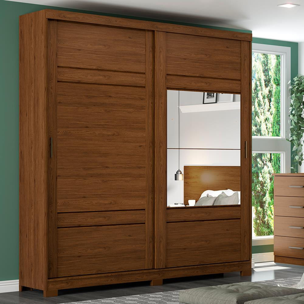 Guarda-Roupa Henn Callun Flex com 2 Portas 3 Gavetas e 5 Prateleiras ...