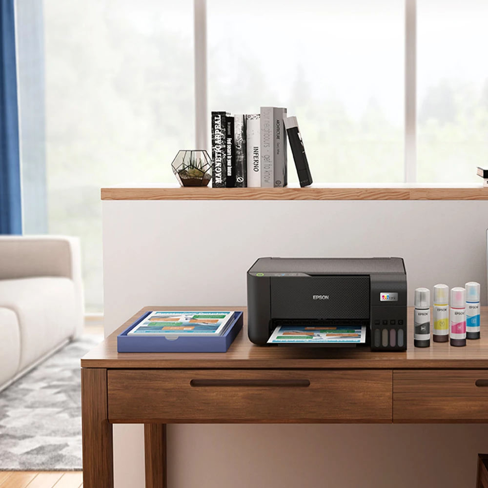 Multifuncional Epson EcoTank L3210 Preto - Le biscuit
