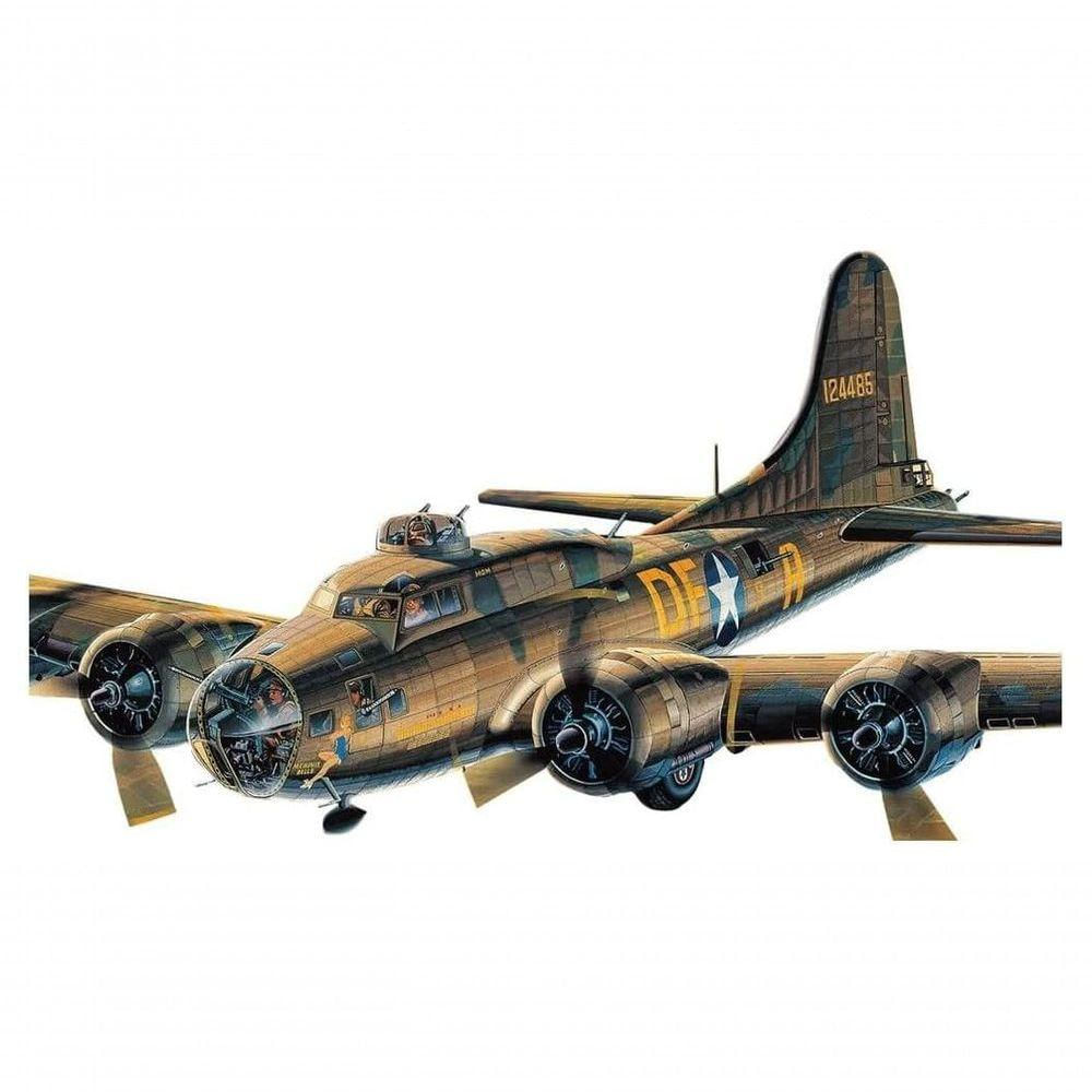Academy B-17f Flying Fortress Memphis Belle - Modelo 1-72