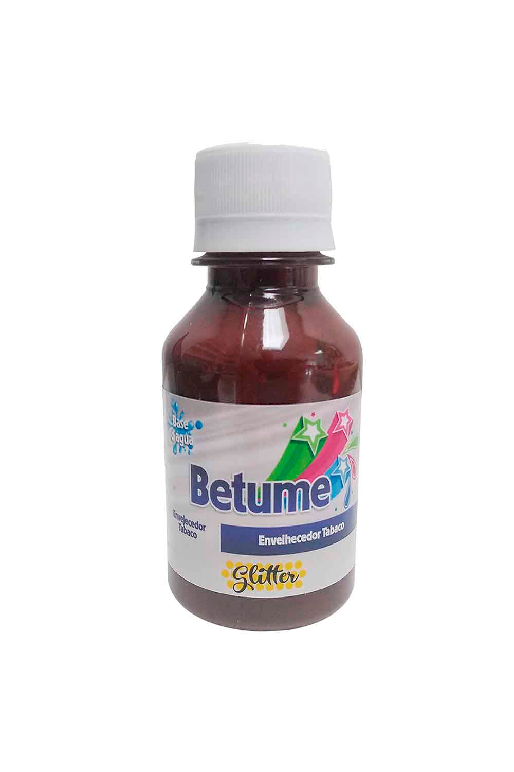 Betume Envelhecedor Glitter com 100ml Tabaco