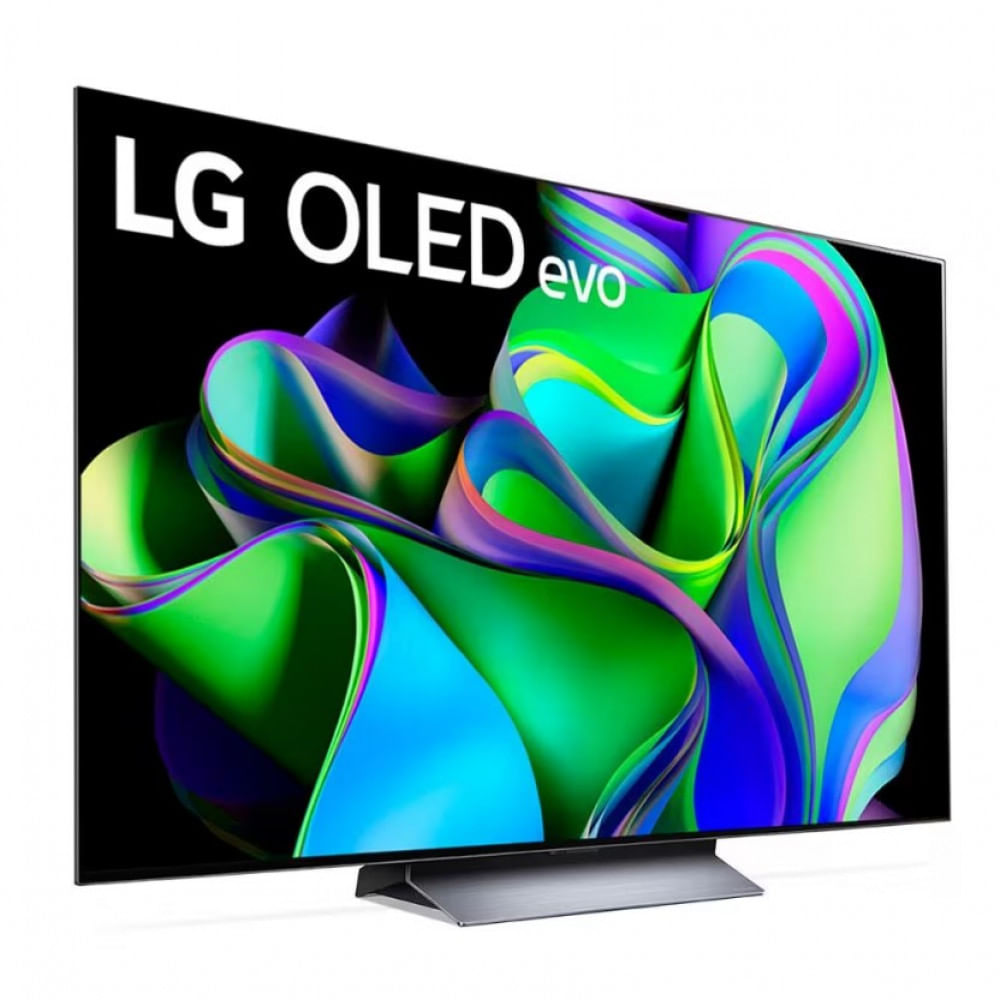 Smart TV 77 Polegadas 4K LG OLED77C3PSA Evo 120Hz G-Sync FreeSync ...