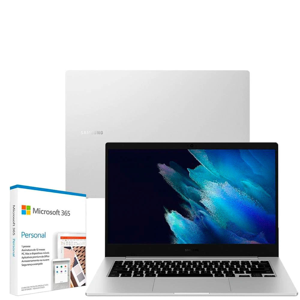 Notebook Samsung Galaxy Book Go Snapdragon 7C 4GB 128GB SSD UFS ...