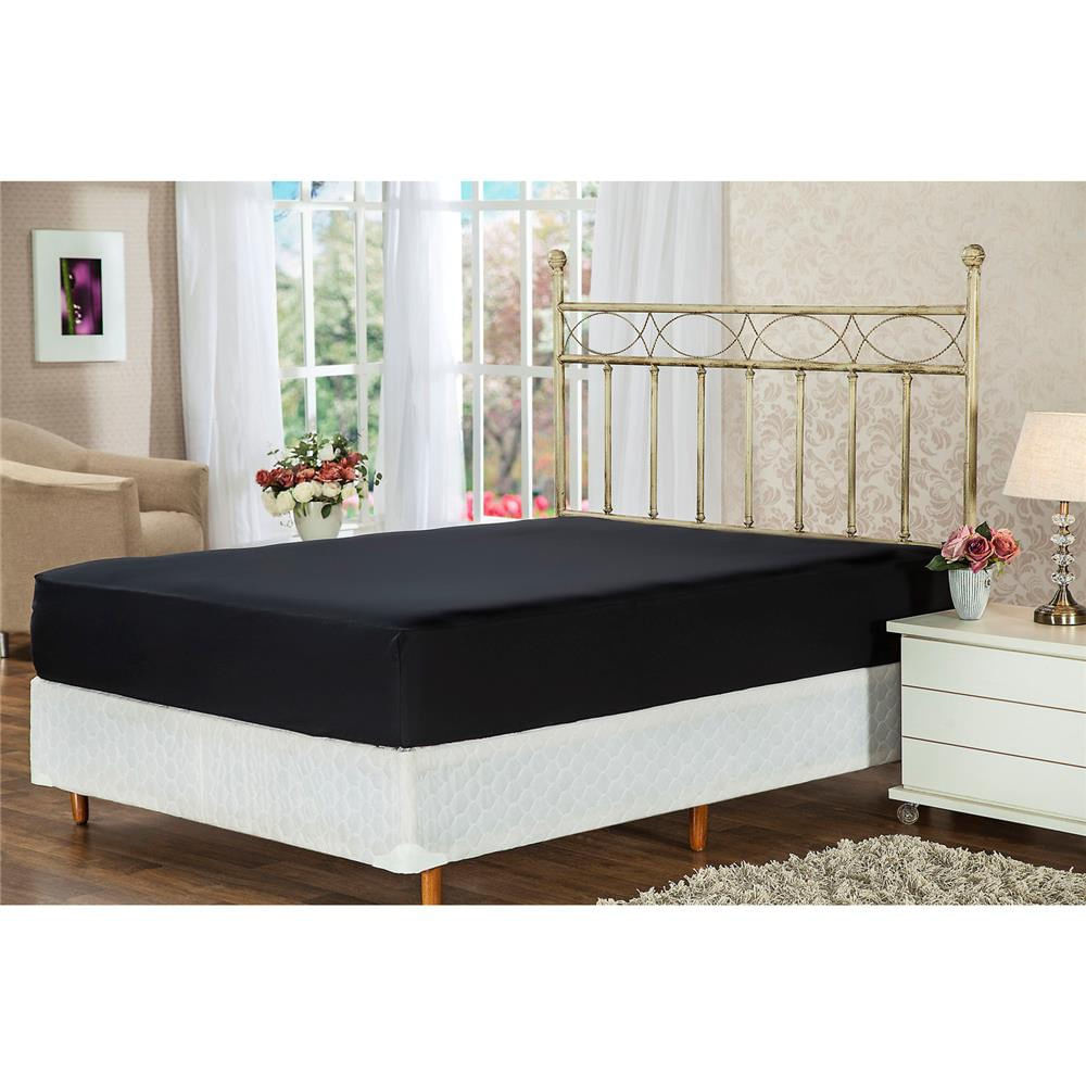 Lençol com Elástico King Soft Touch Plumasul