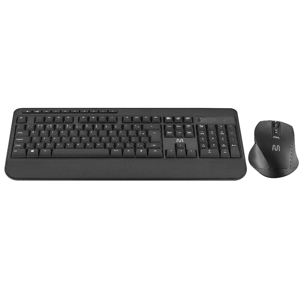 Kit Teclado e Mouse Sem Fio CS1200 Multimídia Conexão BT+USB 3200DPI ...