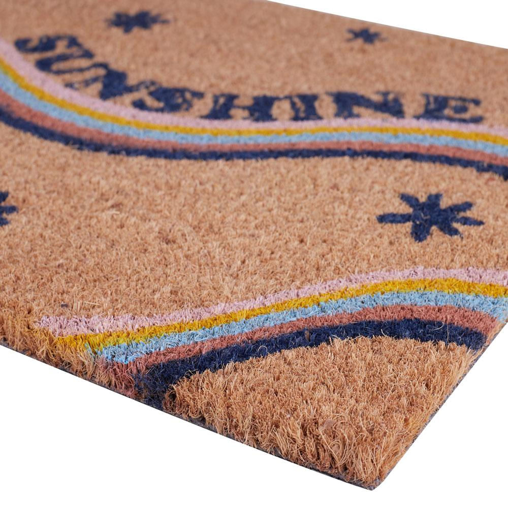 Capacho Fibra de Coco 40x60cm Rainbow Cazza - Le biscuit