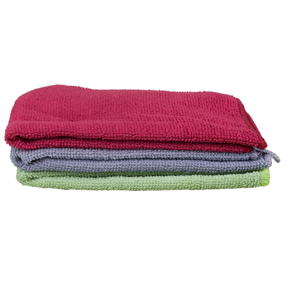 Pano de Limpeza 35x35cm com 3 Peças Cazza Limpsec - Le biscuit