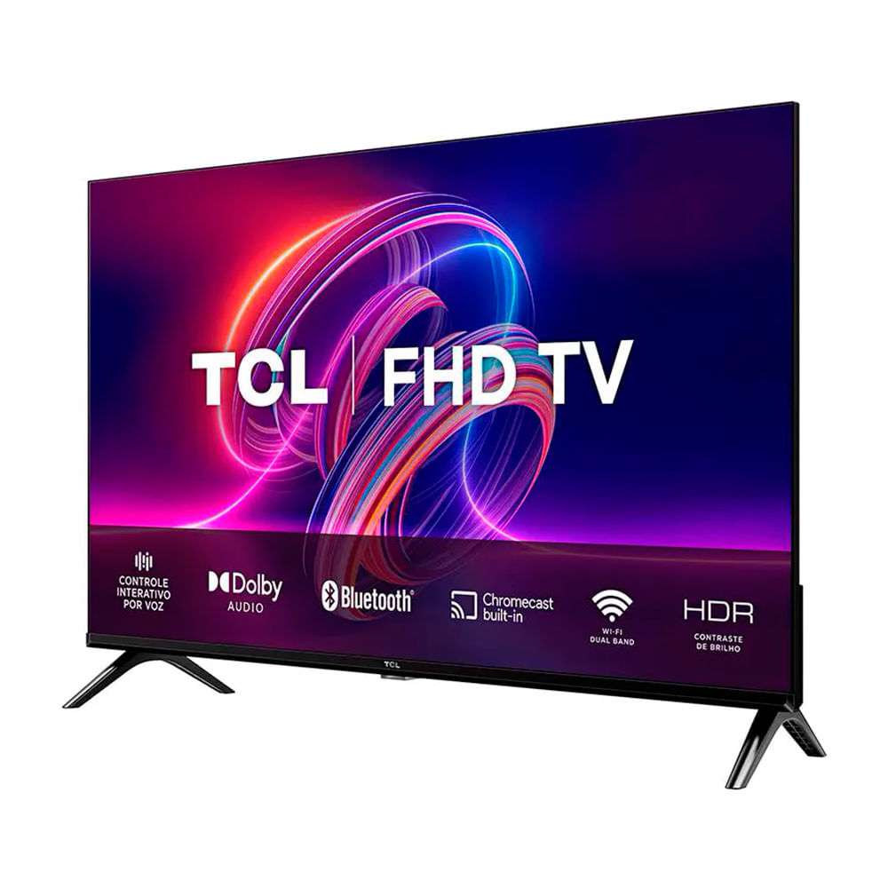 TV TCL 32 Polegadas 201D S5400AF LED Full HD Android TV Google Assist
