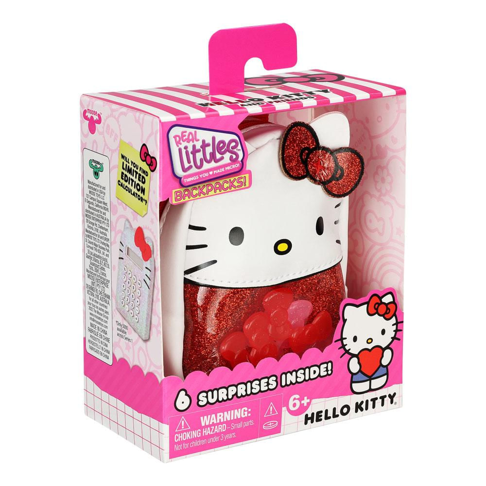 Mini Mochilas Real Littles Backpack Hello Kitty Laço Vm