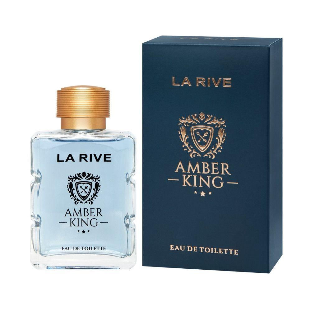 Amber King La Rive Eau De Toilette - Perfume Masculino 100ml - Le biscuit
