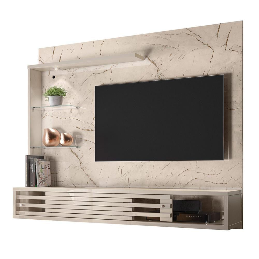 Painel Home Suspenso Frizz Select Calacata Off White Para Tv Até 50 ...