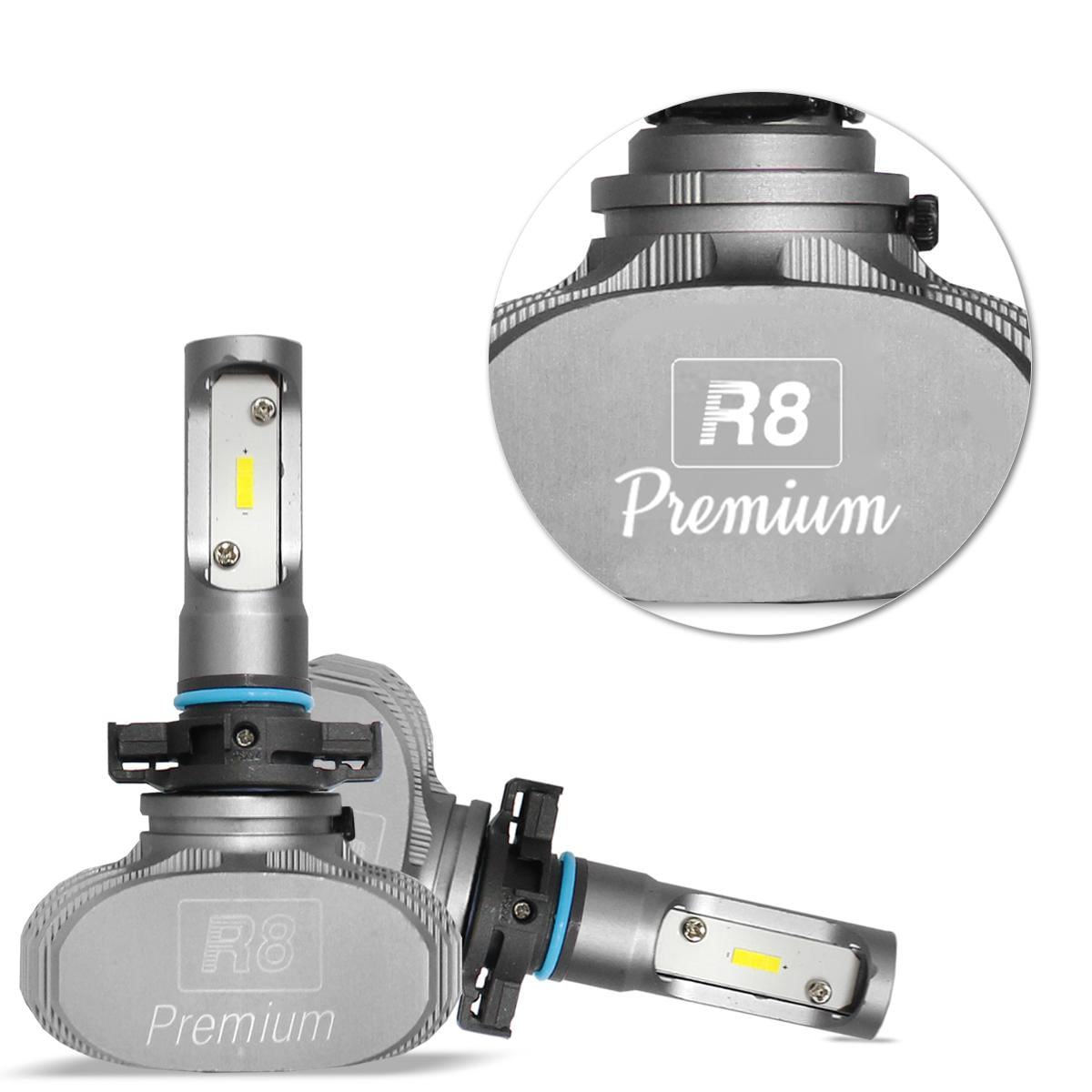 Kit Lâmpada de Led H16 6500k Premium 4000 Lumens 50w - Le biscuit