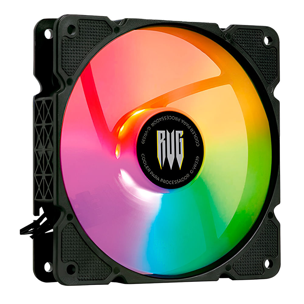 Kit 4 Cooler Fan RGB 120mm para Gabinete Gamer Revenger G-VR339