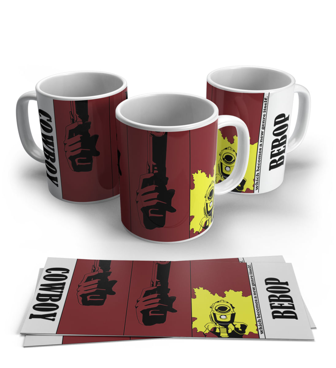 Caneca de Porcelana Anime Cowboy Bepop 20 - Le biscuit