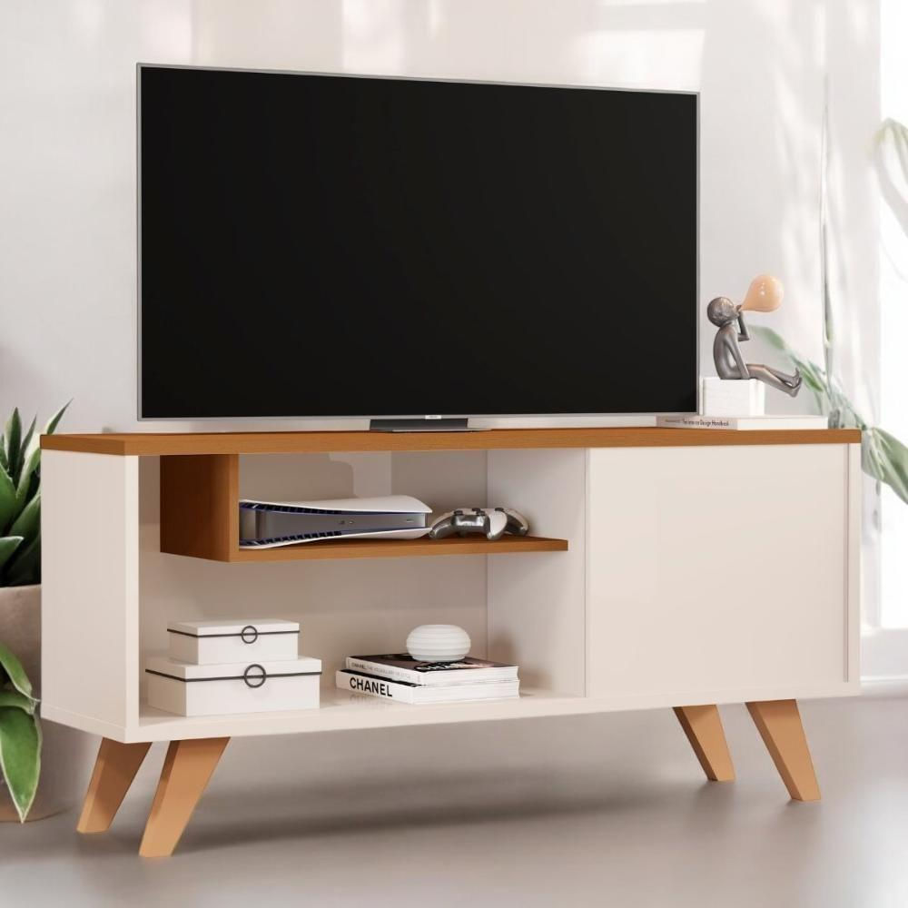 Bancada Tvs 60 Polegadas Porto Off White Nature