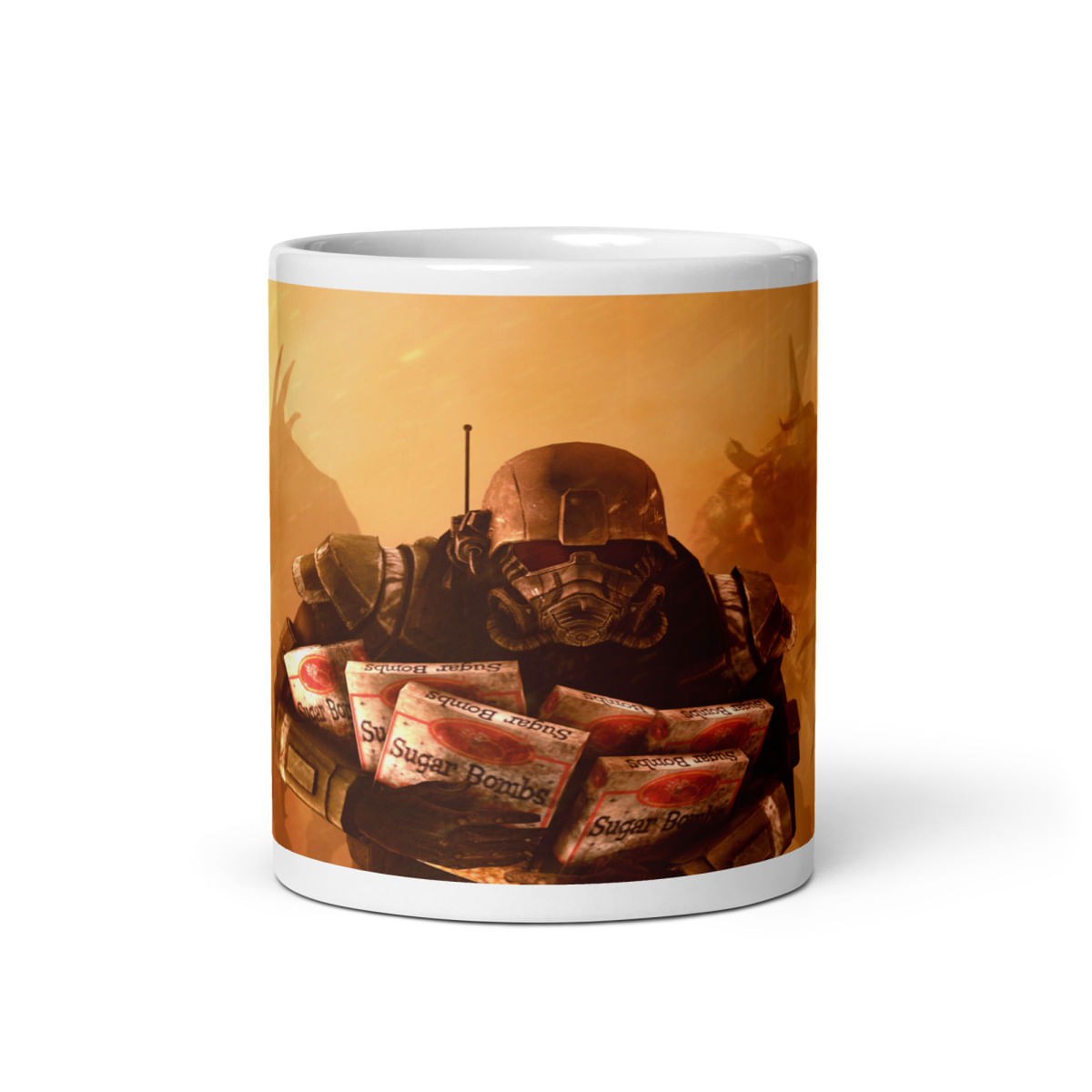 Caneca de Porcelana Fallout modelo 19 - Le biscuit
