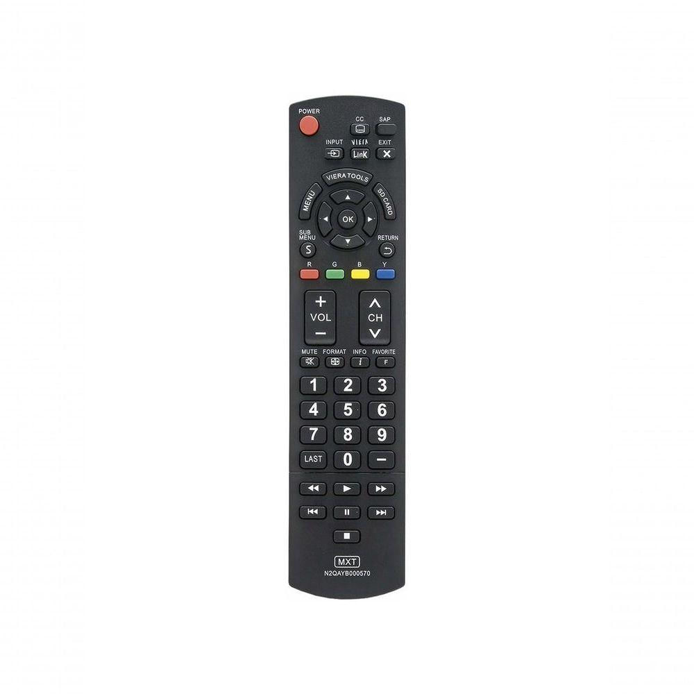 Controle Remoto Mxt 01254 Tv Lcd Panasonic Viera N2qayb00057