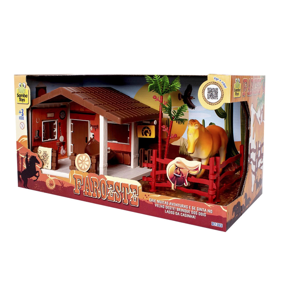 Brinquedo Casa Faroeste Samba Toys