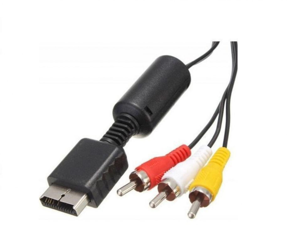 Cabo Av Audio E Video Rca Para Playstation 1, Ps2 E Ps3 1.80 - Le biscuit Cabo Av Audio E Video Rca Para Playstation 1, Ps2 E Ps3 1.80 - Le biscuit