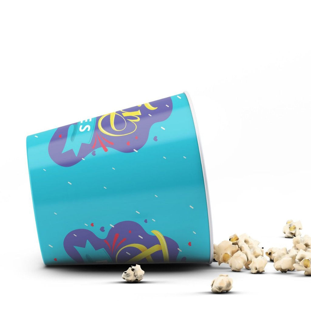 Balde de Pipoca 3,5 litros, Presente de Mãe, modelo FELIZ DIA DAS MÃES ...